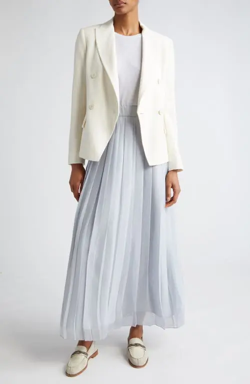 Eleventy Pleated Maxi Skirt