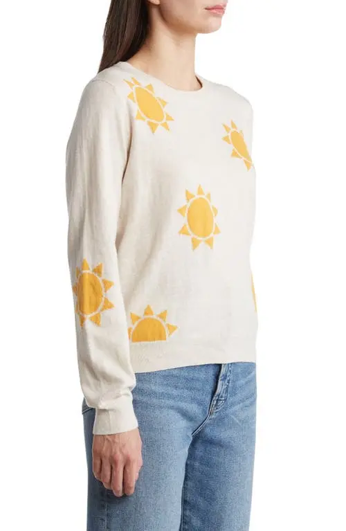 Marine Layer Printed Crewneck Sweater