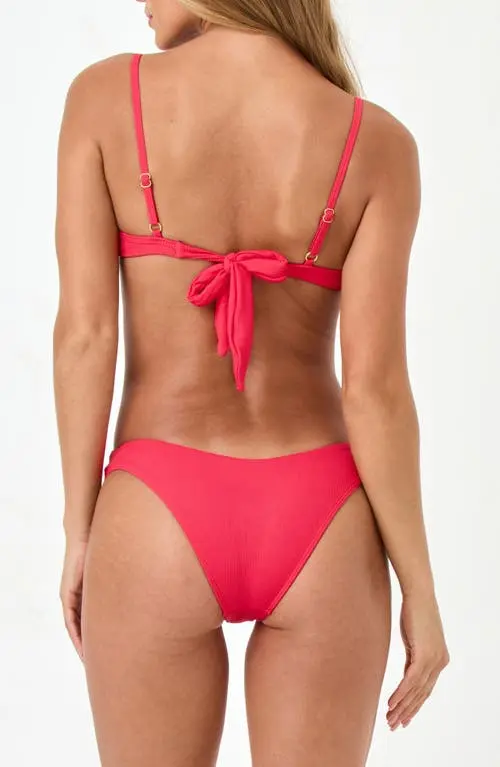 L*Space Ribbed Bikini Bottom - Pout