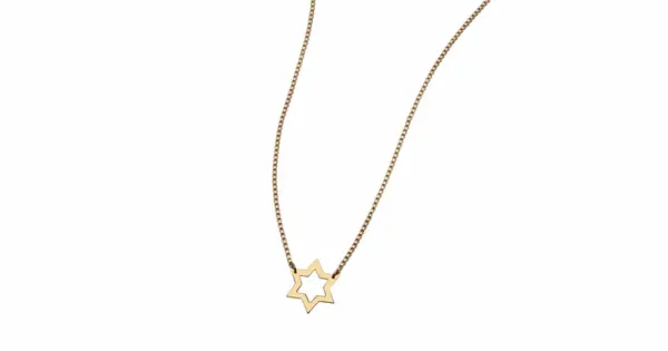 Jennifer Zeuner Jewelry Estelle Six Point Star Necklace - One-color