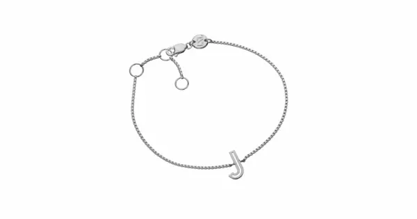 Jennifer Zeuner Jewelry Dillon Initial Bracelet - One-color