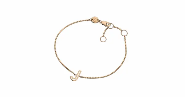 Jennifer Zeuner Jewelry Dillon Initial Bracelet - One-color