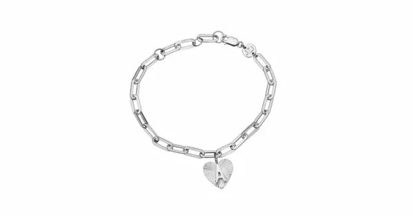 Jennifer Zeuner Jewelry Althea Heart Charm Bracelet - One-color