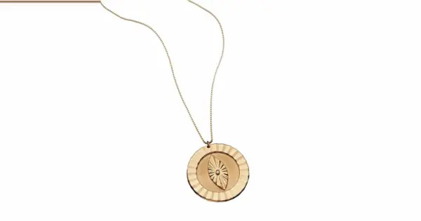 Jennifer Zeuner Jewelry Daria Evil Eye Pendant Necklace - One-color