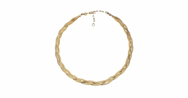 Jennifer Zeuner Jewelry Francesca Braided Necklace - One-color