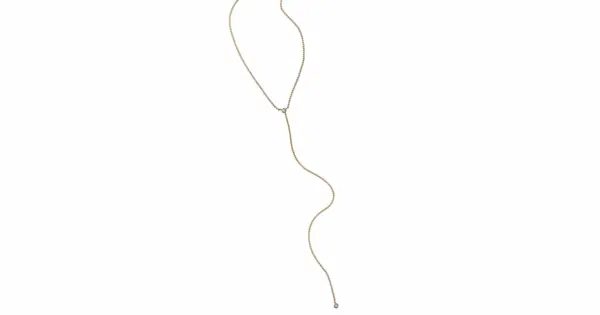 Jennifer Zeuner Jewelry Mallory Lariat Necklace - One-color