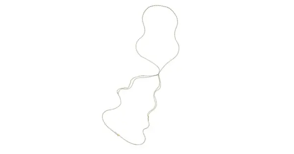 Jennifer Zeuner Jewelry Sabrina Body Chain Sterling Silver - One-color