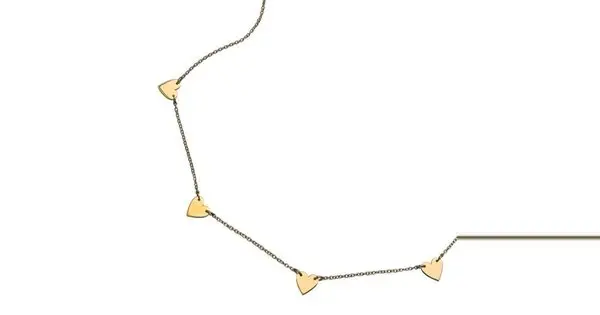 Jennifer Zeuner Jewelry Georgia 14k Yellow Gold Necklace - One-color