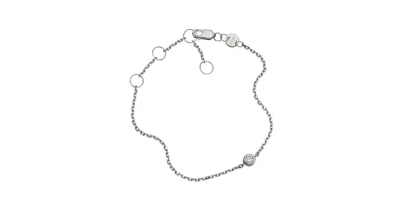 Jennifer Zeuner Jewelry Riri 14k White Gold Bracelet - One-color