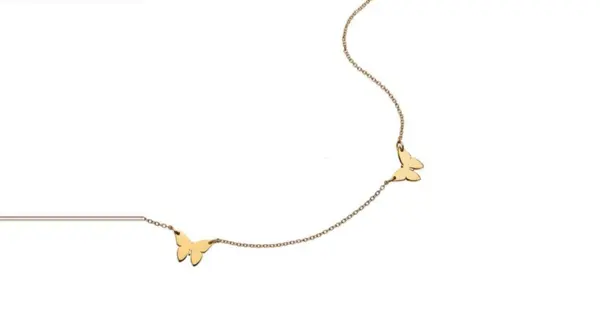 Jennifer Zeuner Jewelry Mariah Romy Butterfly Necklace - One-color