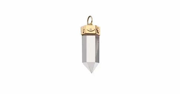 Jennifer Zeuner Jewelry Aura Charm Pendant - One-color