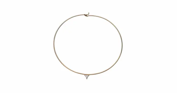Jennifer Zeuner Jewelry Terri Choker In 14k Yellow Gold - One-color