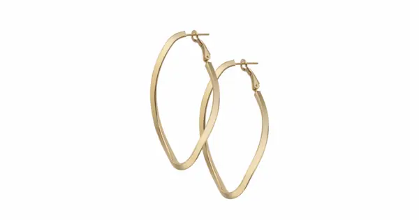 Jennifer Zeuner Jewelry Alex Hoop Earrings - One-color