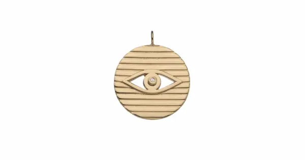 Jennifer Zeuner Jewelry Stassi Evil Eye Charm - One-color