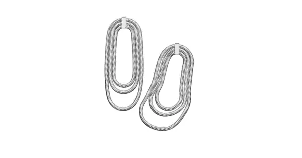 Jennifer Zeuner Jewelry Julia 2" Chain Earrings - One-color