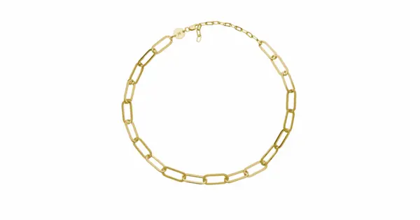 Jennifer Zeuner Jewelry Marta 14k Yellow Gold Chain Necklace - One-color