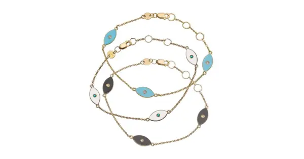 Jennifer Zeuner Jewelry Nazar Enamel Romy Bracelet - One-color