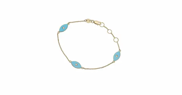 Jennifer Zeuner Jewelry Nazar Enamel Romy Bracelet - One-color
