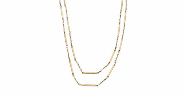 Jennifer Zeuner Jewelry Patti Double Necklace - One-color