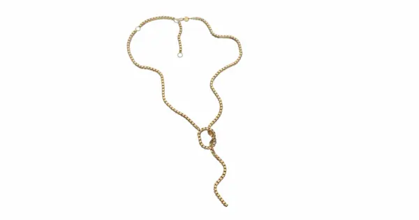 Jennifer Zeuner Jewelry Rima Lariat Necklace - One-color