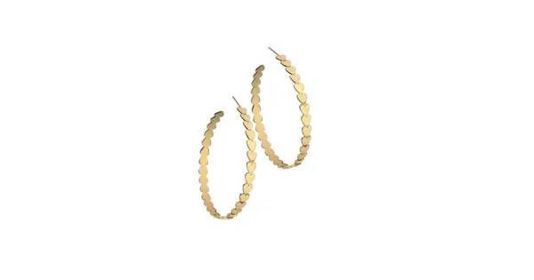 Jennifer Zeuner Jewelry Dream Hoop Earrings - Gold