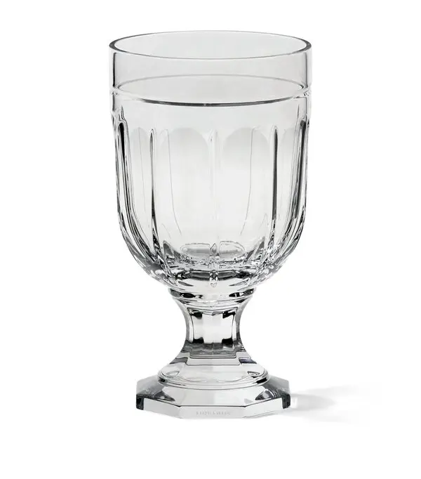 Ralph Lauren Crystal Glass Coraline Vase - Clear