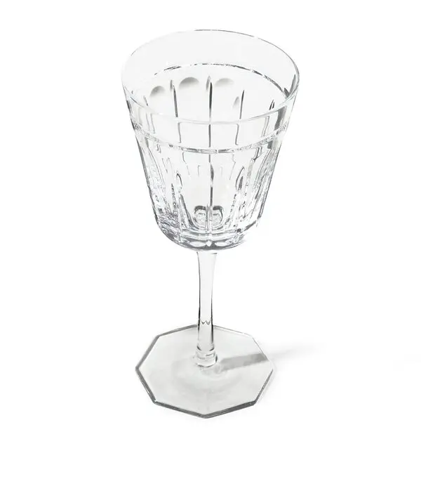 Ralph Lauren Crystal Glass Coraline White Wine Glass - Clear