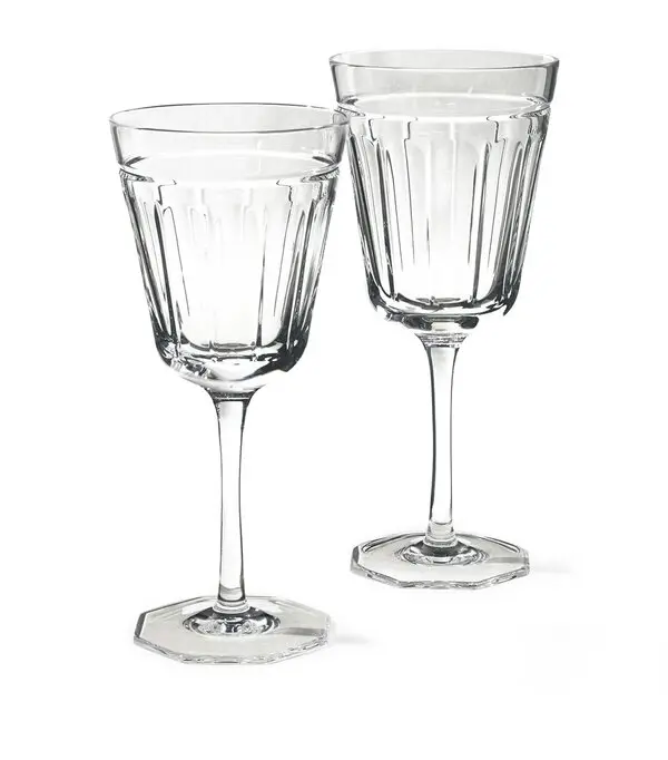 Ralph Lauren Crystal Glass Coraline White Wine Glass - Clear