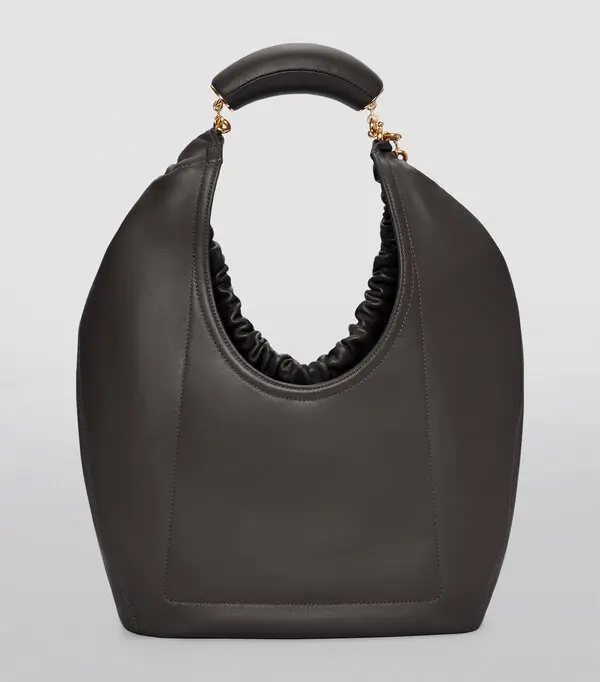 Loewe Leather Squeeze Top-handle Bag - Black