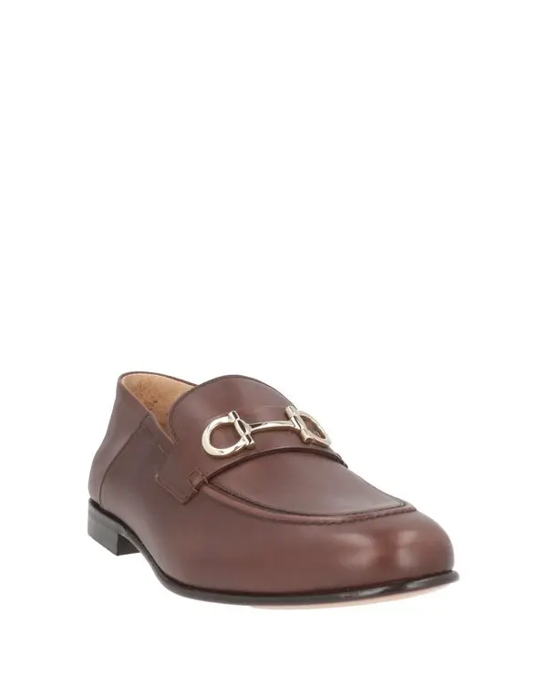 FERRAGAMO Loafers Size Calfskin - Brown