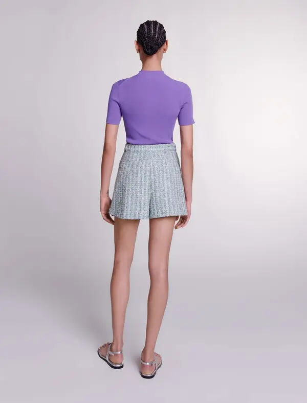 Maje Tweed Shorts - Miscellaneous