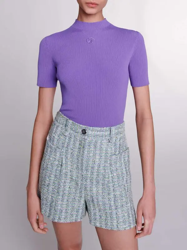 Maje Tweed Shorts - Miscellaneous