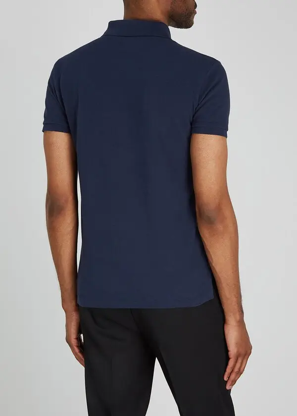 Polo Ralph Lauren Slim Piqué Cotton Polo Shirt