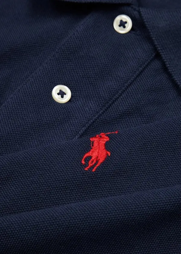 Polo Ralph Lauren Slim Piqué Cotton Polo Shirt