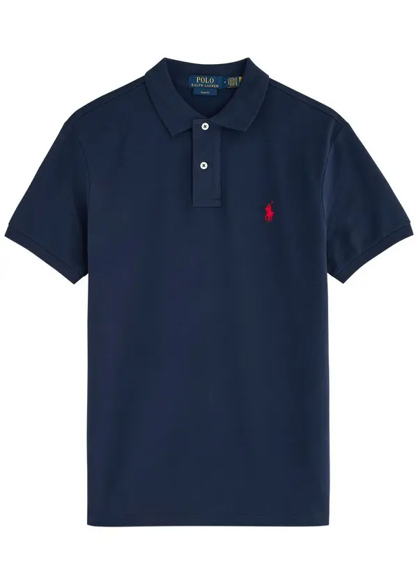 Polo Ralph Lauren Slim Piqué Cotton Polo Shirt