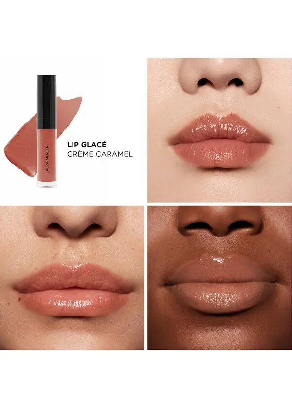 Laura Mercier Lip Glacé Balm Gloss - 60 Creme Caramel