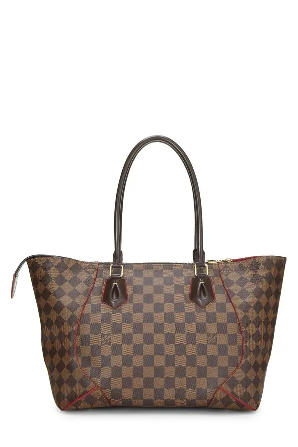 LOUIS VUITTON Damier Ebene Caissa Tote