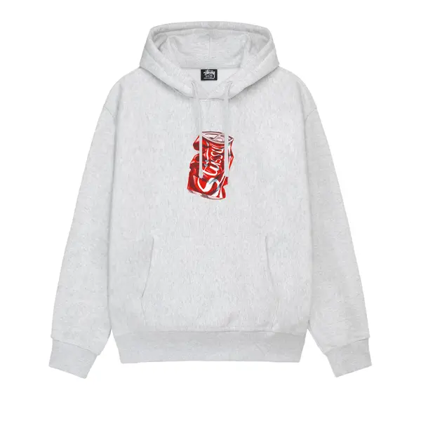 StÜssy Soda Can Hooded Sweatshirt - Grey