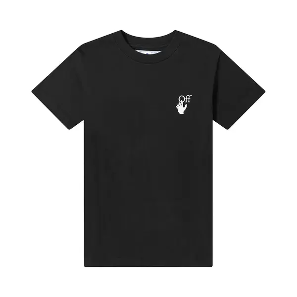 Off-White Cut Here Short-sleeve Slim Tee /white