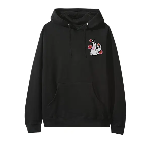 ANTI SOCIAL SOCIAL CLUB X Fr2 Lapin Hoodie - Black