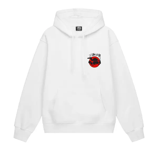StÜssy Skateman Hoodie - White