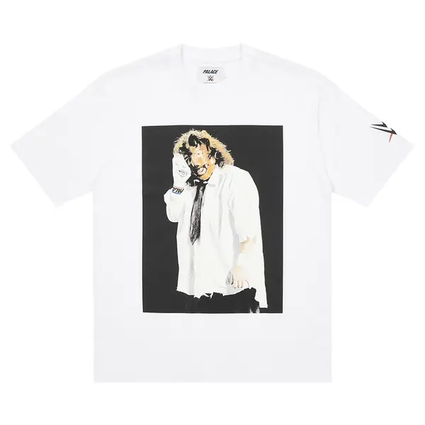 PALACE X Wwe Mankind Sock T-shirt - White