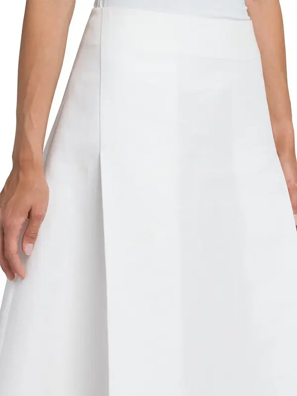 Marni Flared Cotton Midi-skirt
