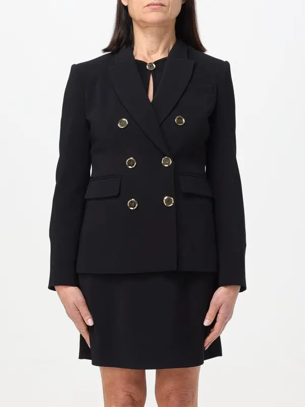 Pinko Double Breasted Jacket - Black