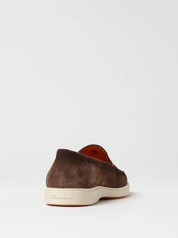 Santoni Loafers - Burnt