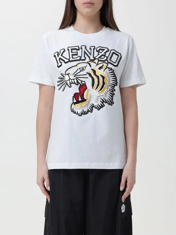 Kenzo Embroidered Tiger T-shirt