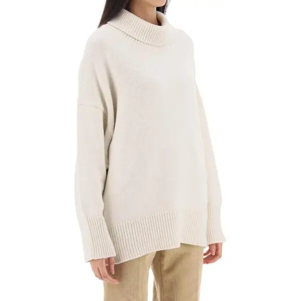 Chloé C Mere Turtleneck Sweater - White
