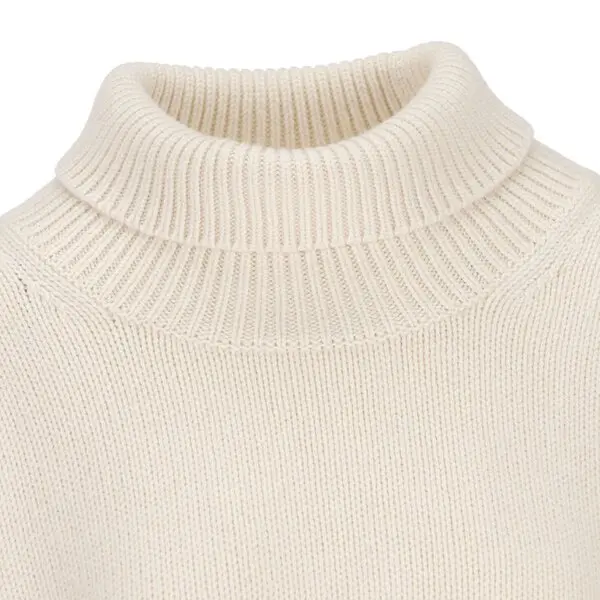 Chloé C Mere Turtleneck Sweater - White