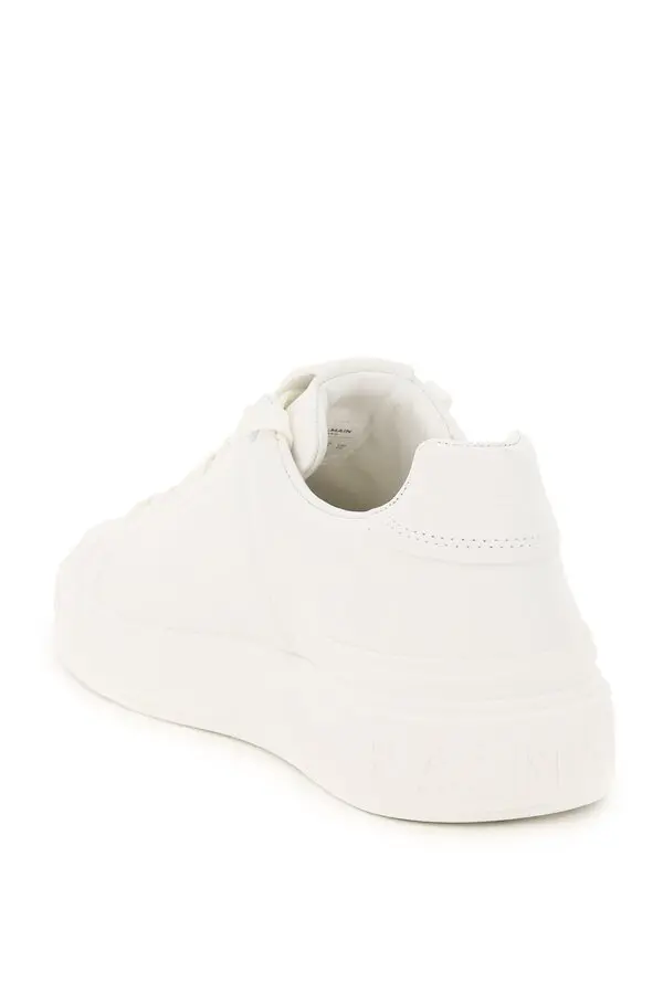 Balmain B-court Sneakers - White