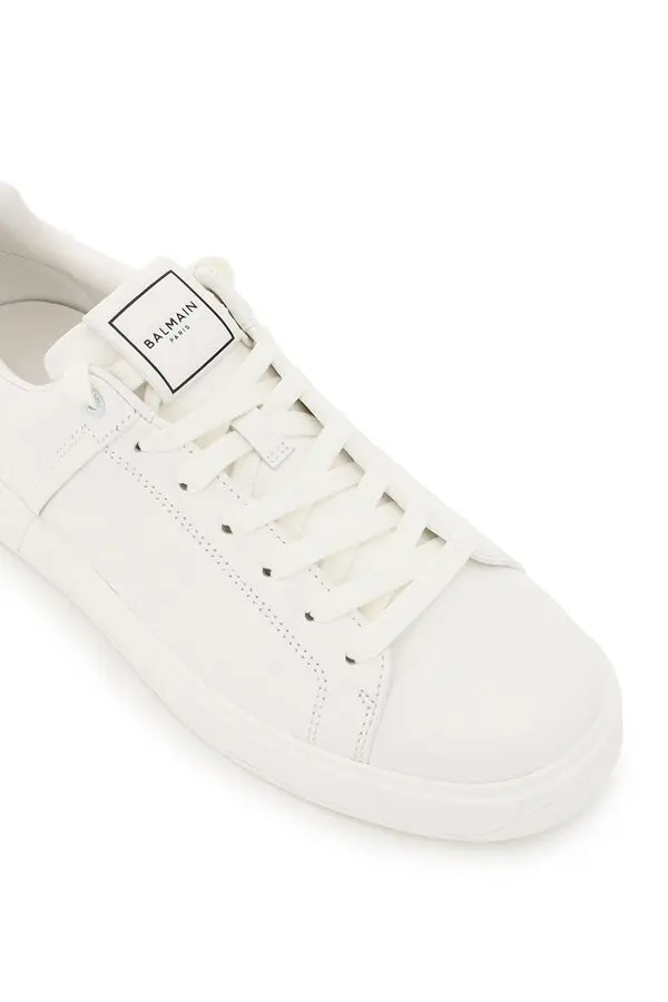 Balmain B-court Sneakers - White